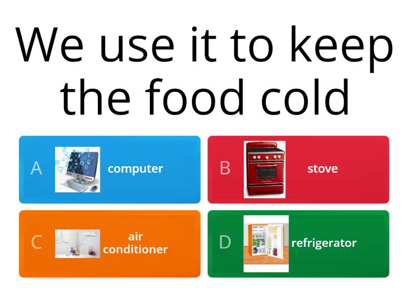 appliances - Quiz