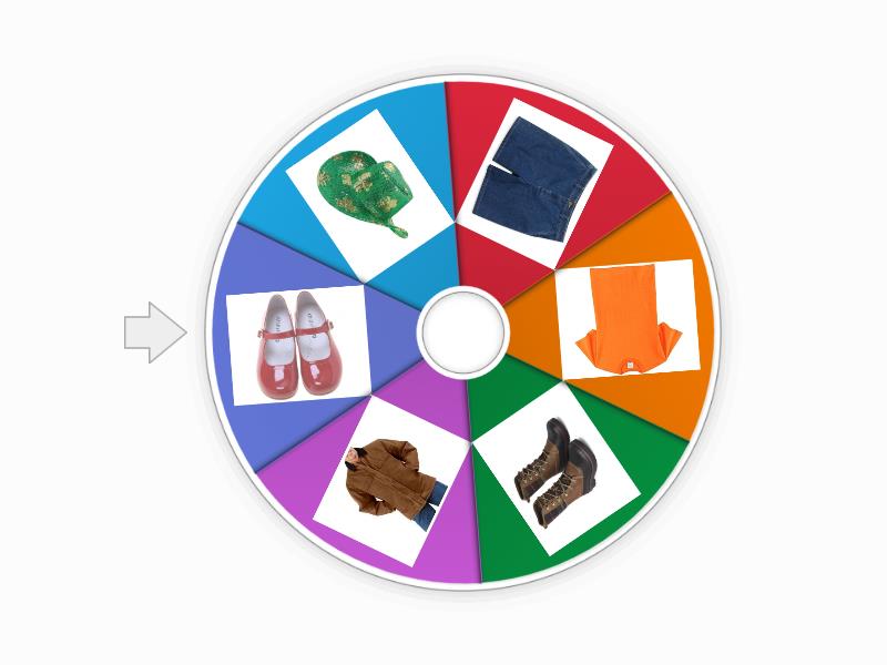 clothes - Spin the wheel
