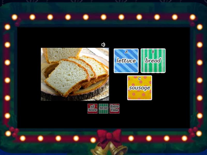 Let's make a sandwich. How yummy! - Gameshow quiz