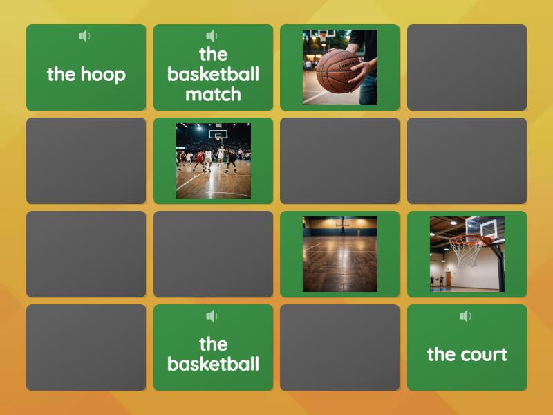 Basketball - Matching pairs