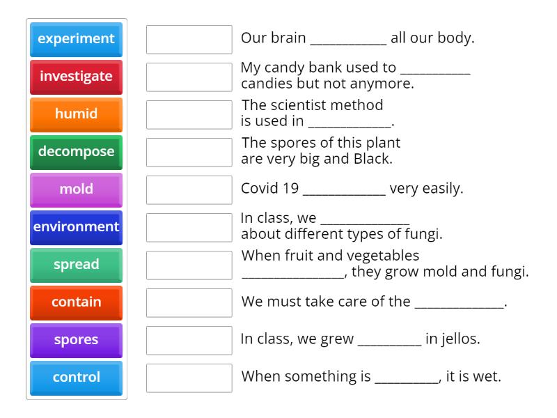 key words - Match up