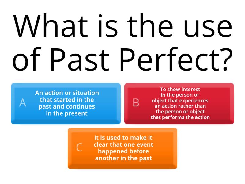Past Perfect - Quiz