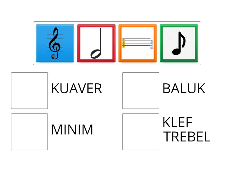 Mengenal not muzik - Match up