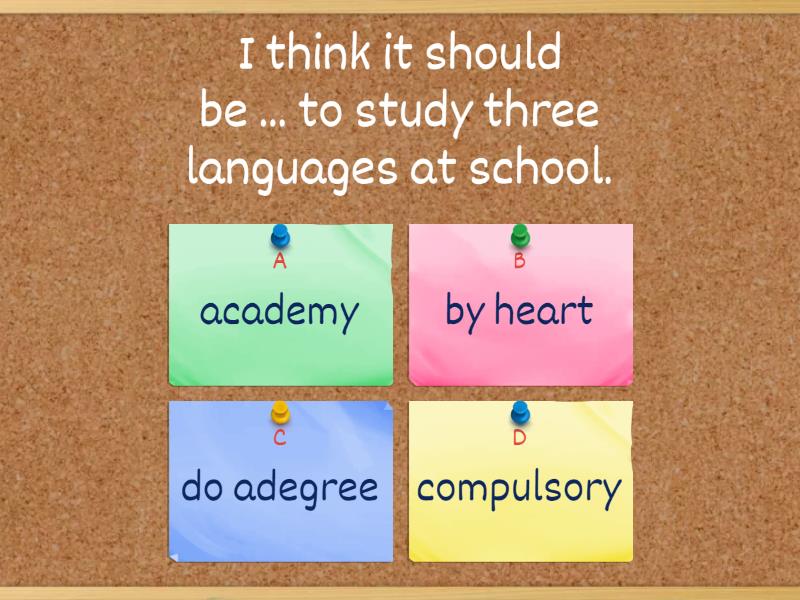 Focus 2 unit 5 - Quiz