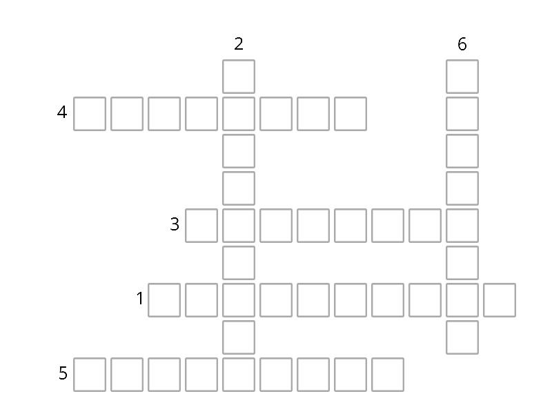 Practica Crucigrama - Crossword