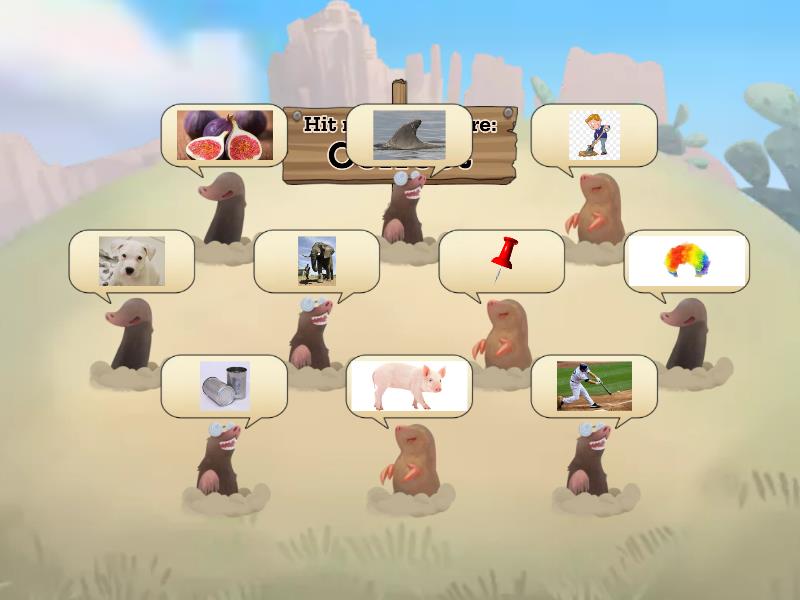 Whack a mole -ig cvc - Whack-a-mole