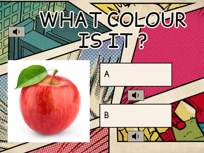 WHAT COLOUR IS IT ? - Quiz