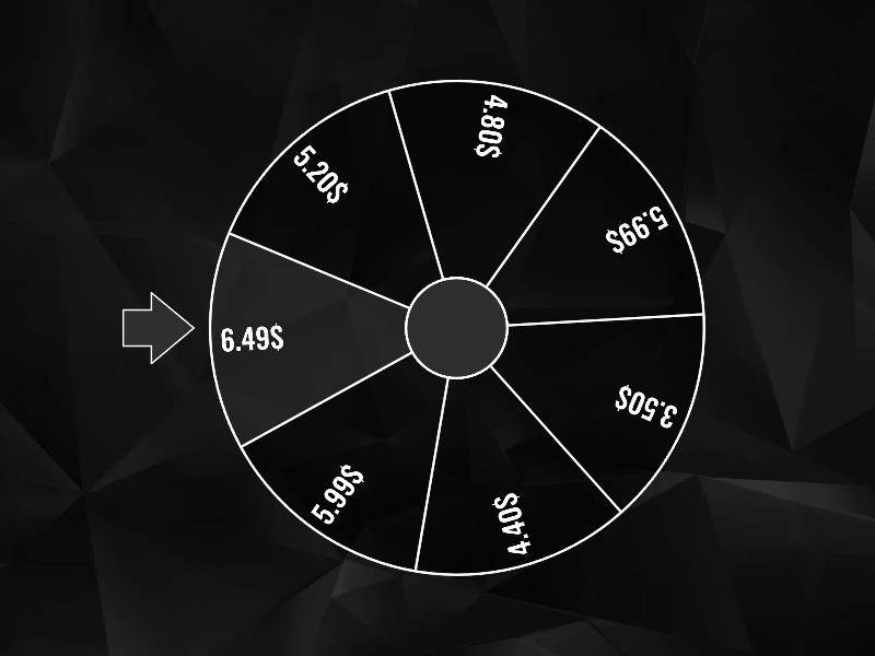 Bin 45 - Random wheel