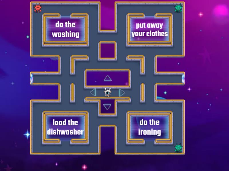 Housework game - Maze chase