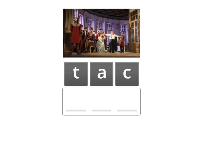 Go Getter 1 Unit 5 "action verbs" - Anagram