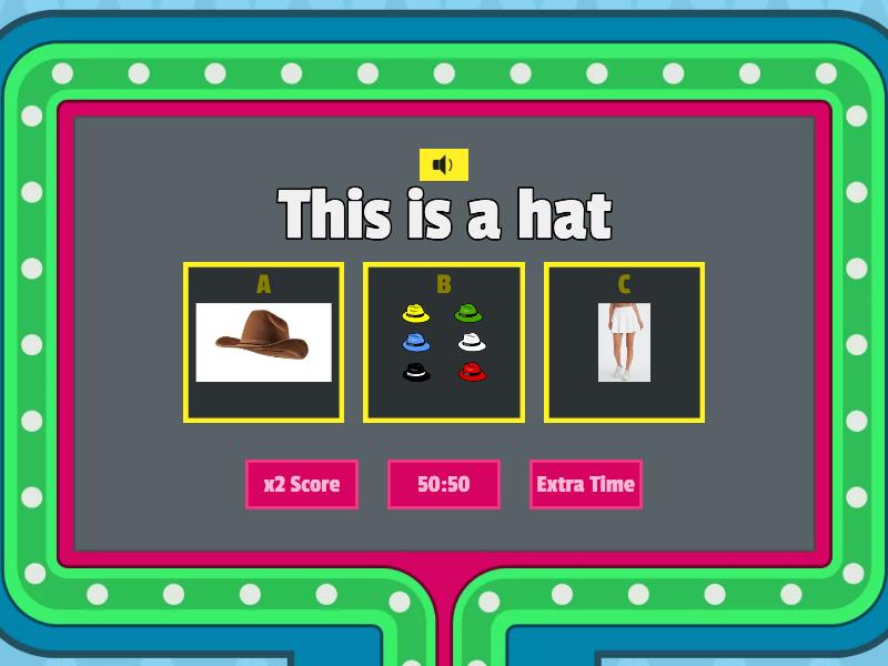 This - These clothes - Gameshow quiz