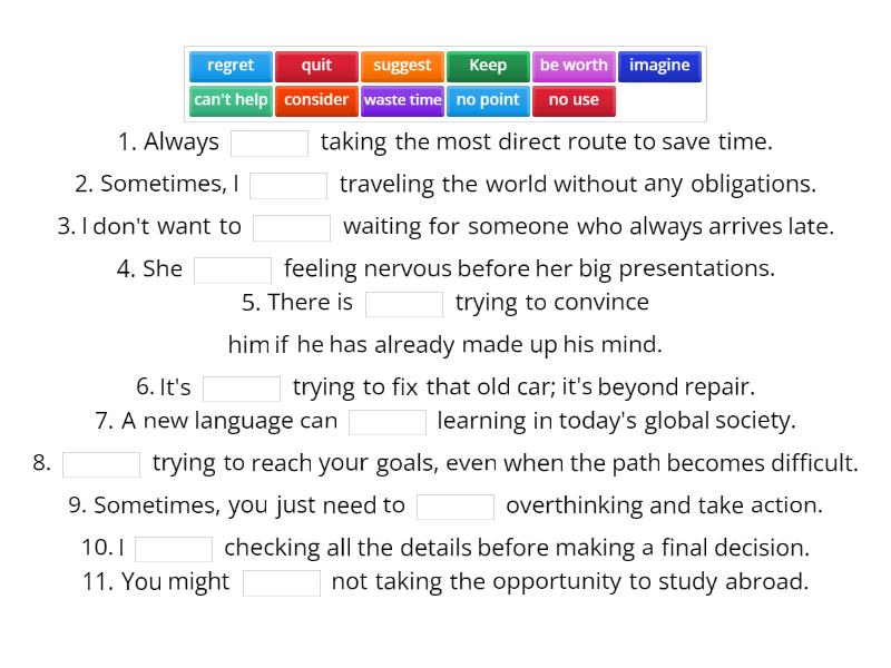 Roadmap B2_Unit 6 B_Ing (Grammar) - Missing word