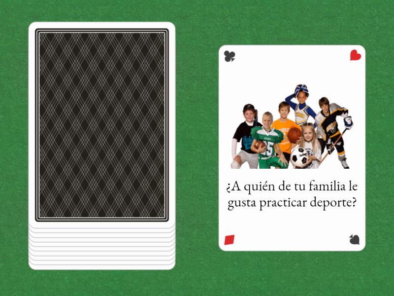 GUSTAR equipo 2 - Speaking cards