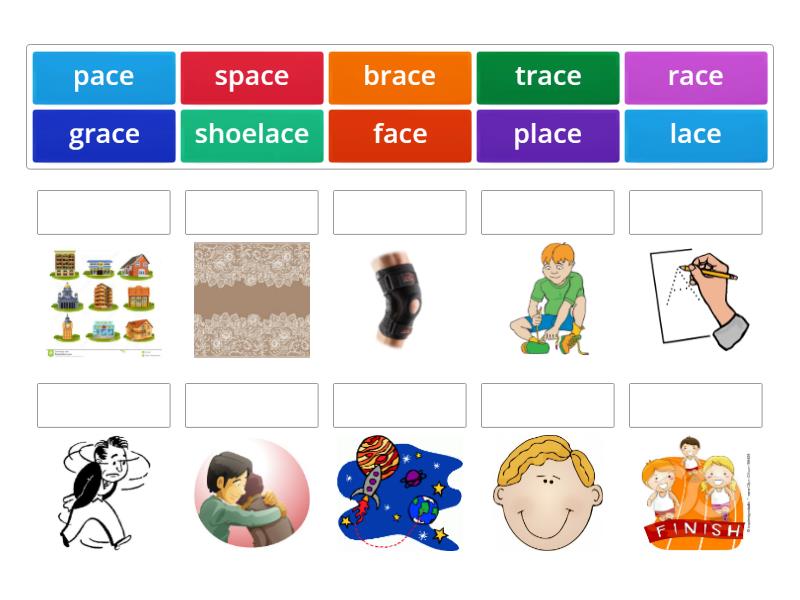 Week #20, -ace words - Match up