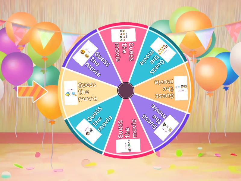 Guess the movie Quiz - Roleta aleatória