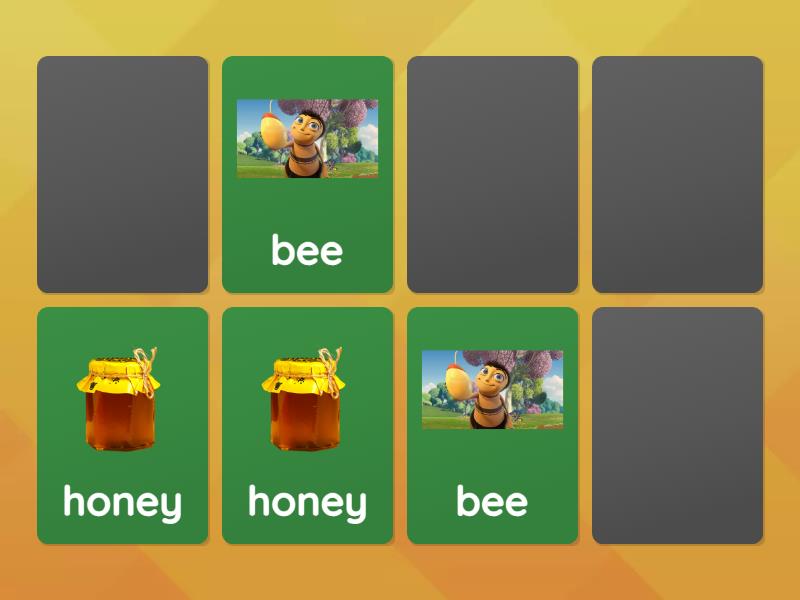 bee - Matching pairs