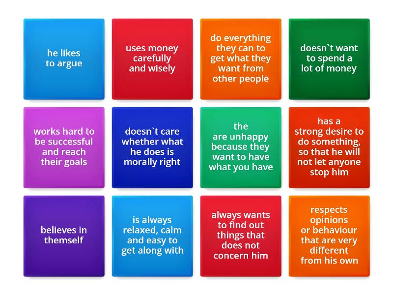 Personality - Flip tiles