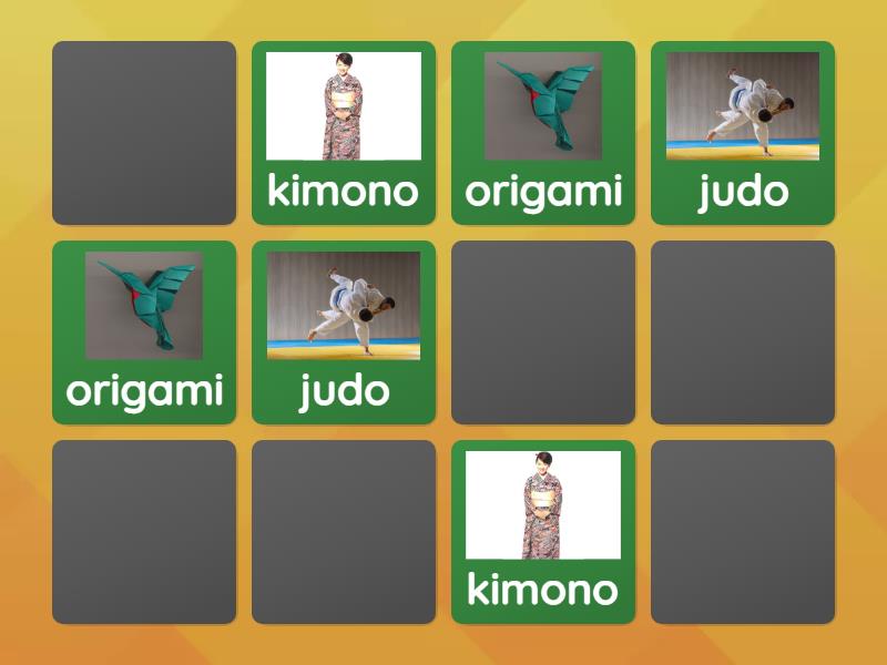 MEMORY GIAPPONE - Matching pairs