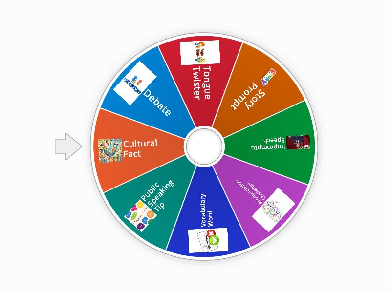 Speak & Shine: Crack-ED’s Spin Wheel Extravaganza! - Spin the wheel