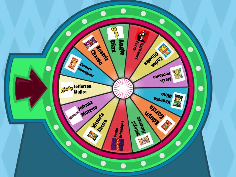 Control Rocks - Spin the wheel