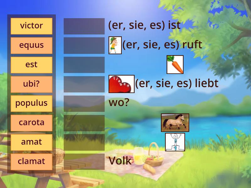 Schnupperstunde Latein - Match up