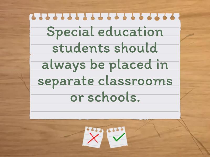 SPED 101 - Flash cards