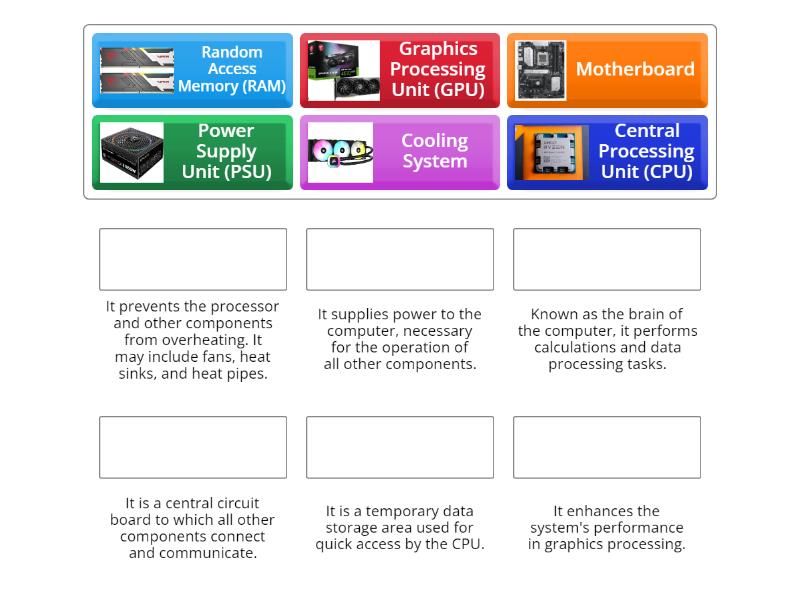 Computer hardware - Match up