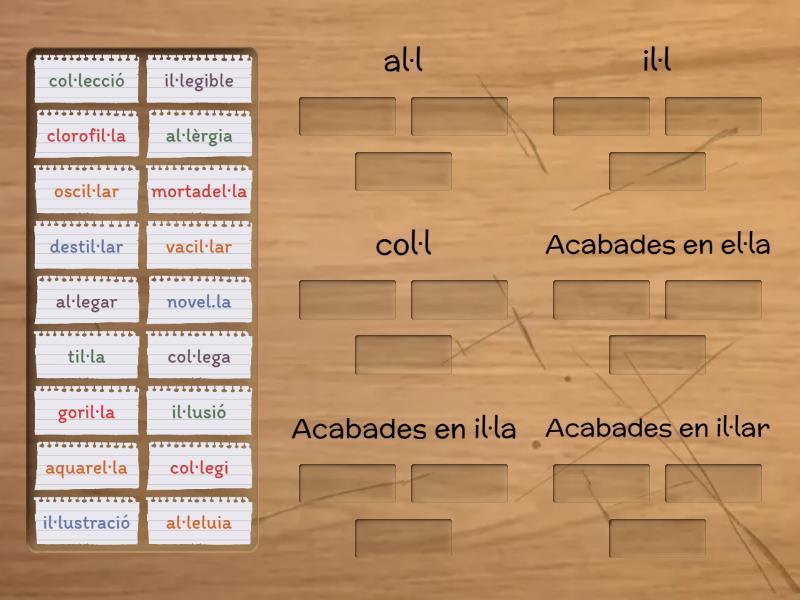 ela geminada - Group sort