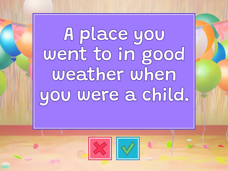 PIE Unit 2A Grammar (Freer Practice) - Flash cards