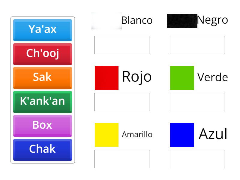Colores en maya - Ordenar por grupo