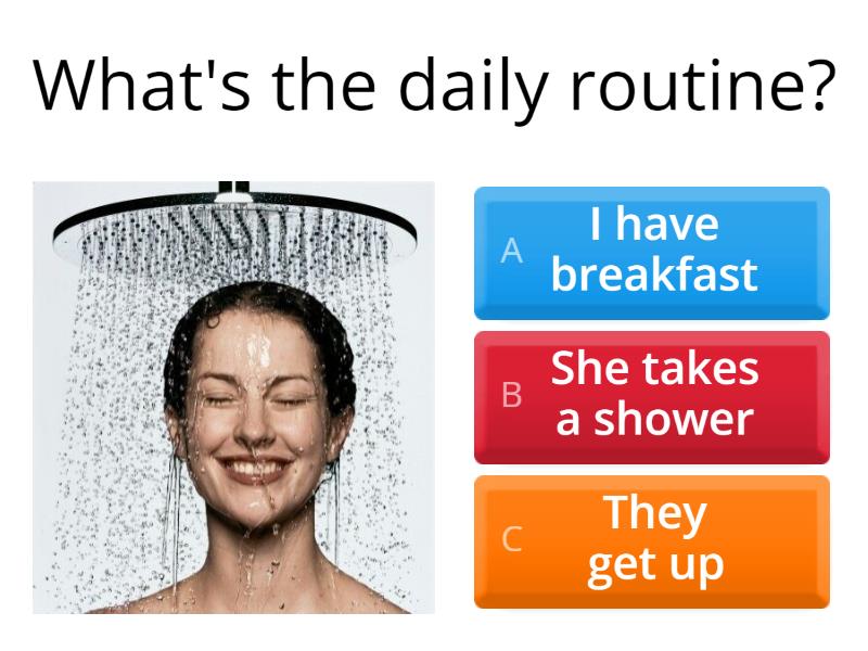 Daily routines - Quiz