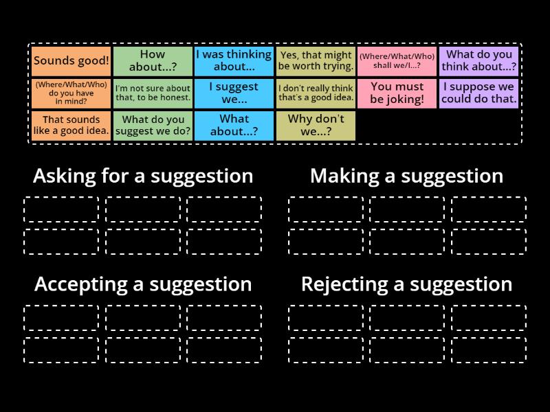 Suggestions - Group sort