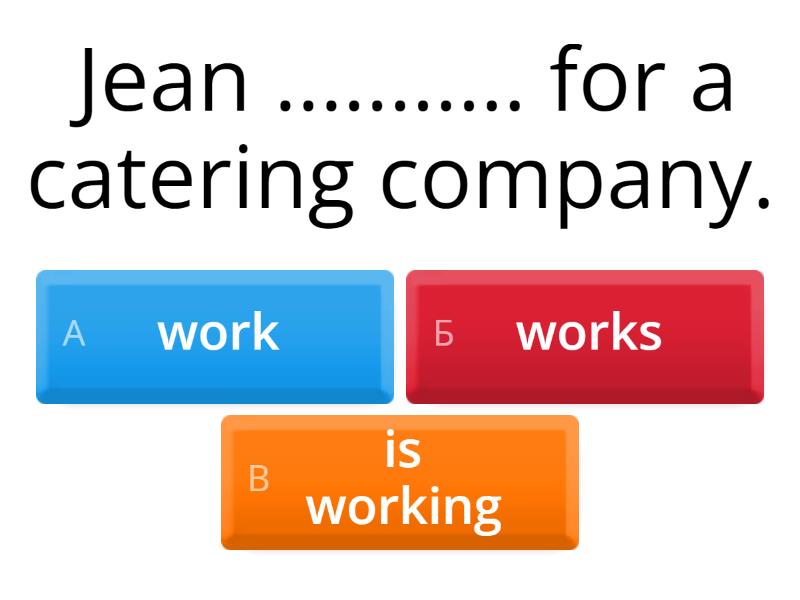 Present Simple vs Continuous ( Flyers ) Choose - Quiz