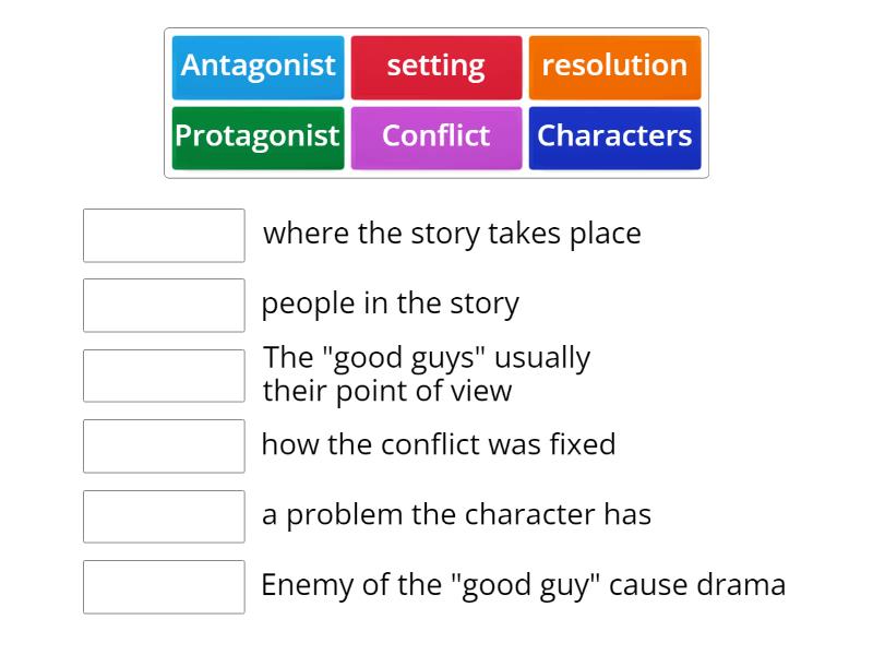 Elements of a Story - Une las parejas