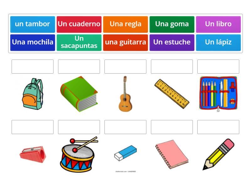 Los objetos de la clase - Match up