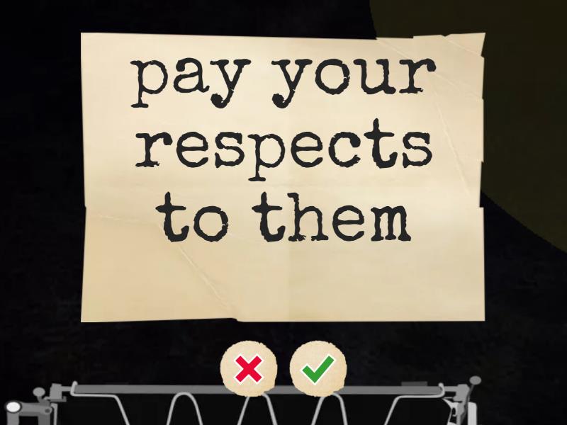 pay your respects to smb - Flash cards