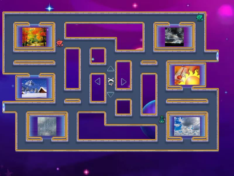 Weather & Seasons Maze - Maze chase