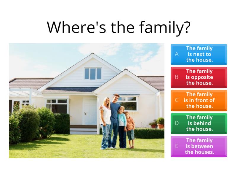 UNIT 7 - PREPOSITIONS OF PLACE - Quiz