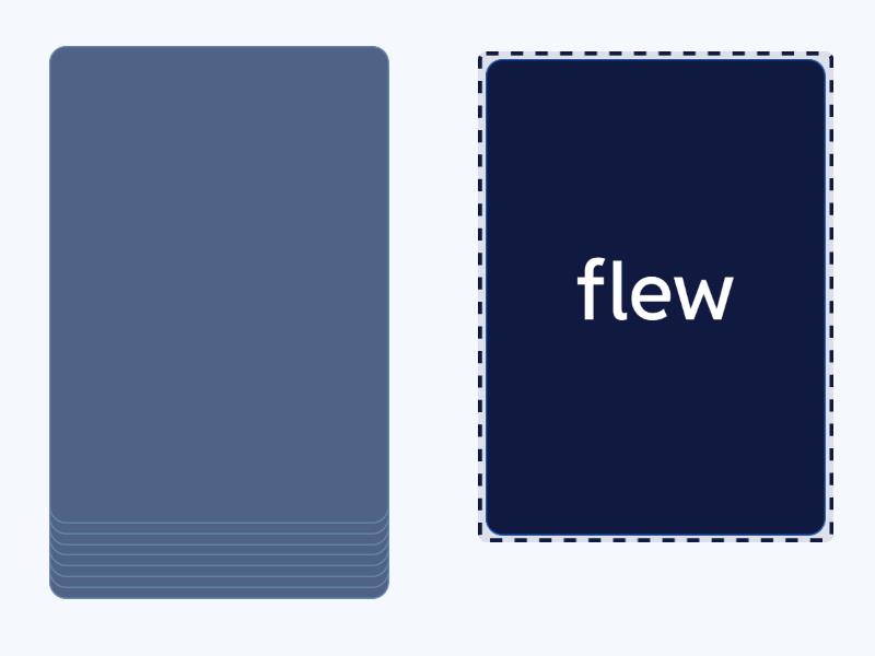 -ew phonics - Speaking cards