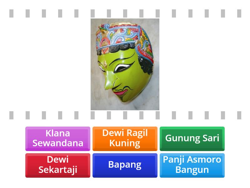 Topeng Malangan - Find the match