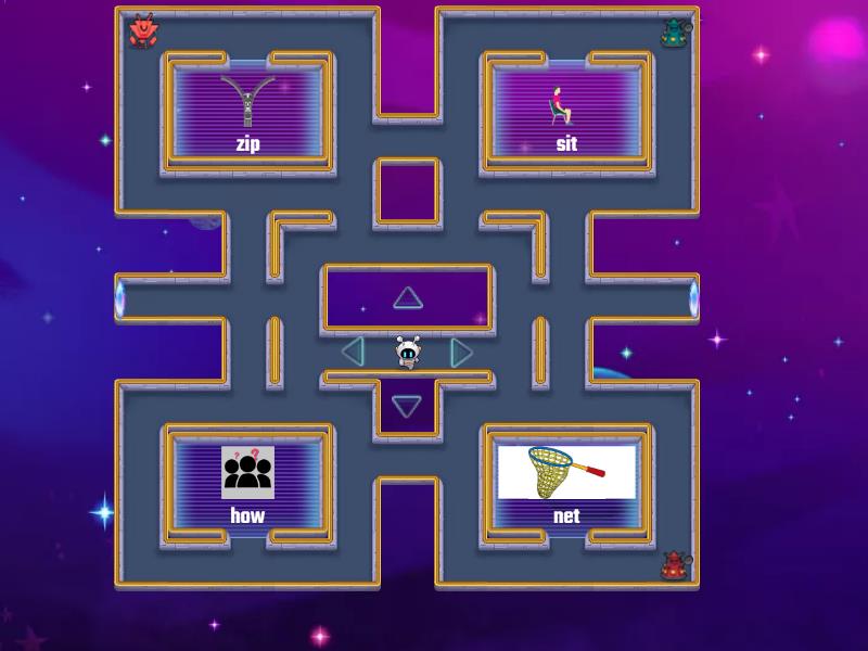 sight words Game - Maze chase