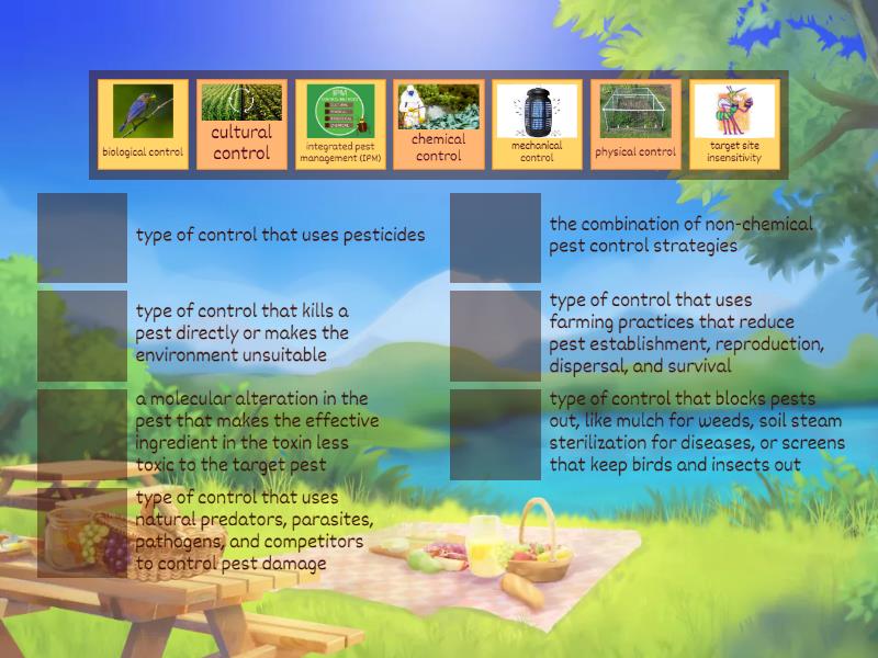 Integrated Pest Management - Match up