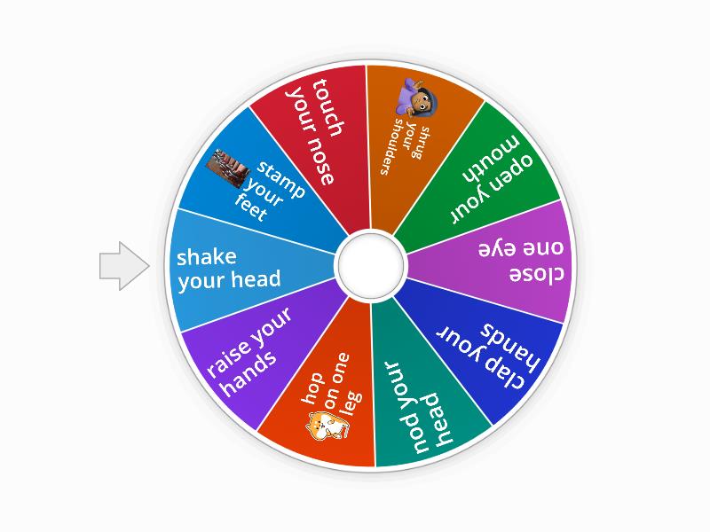 Simon says ... - Spin the wheel