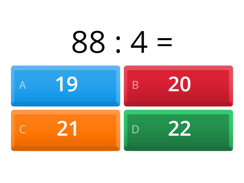 PEMBAGIAN & PERKALIAN kode 2 - Quiz