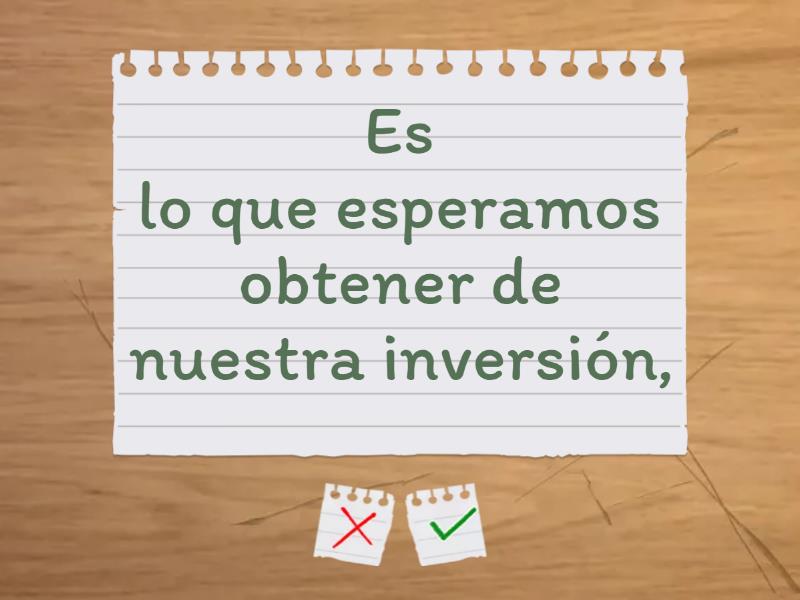 INVERSION TOTAL - Flash cards