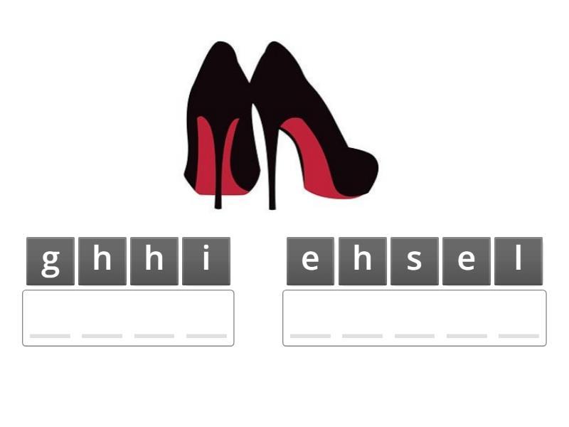 Spotlight 5 Unit 7b Clothes - Anagram