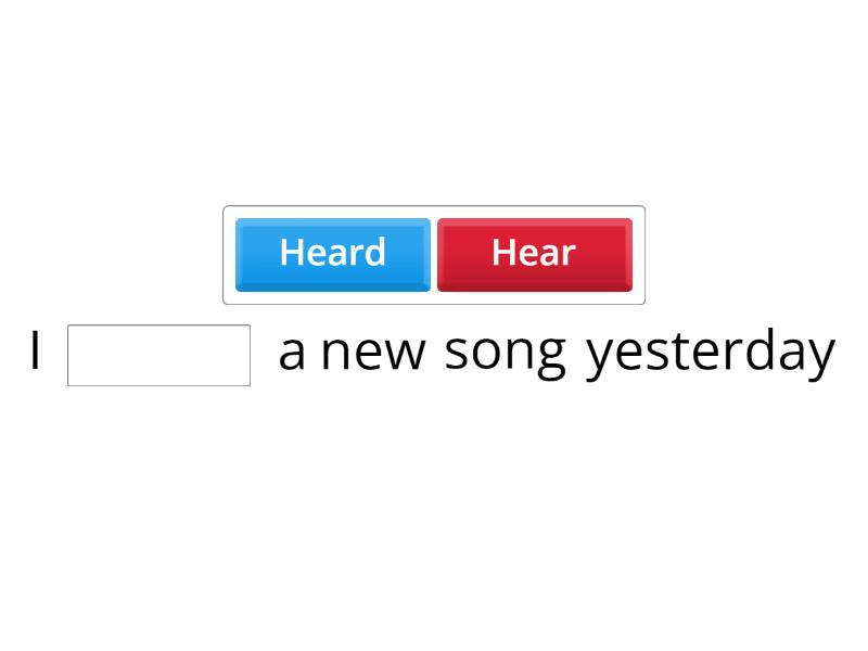 Drag The Correct Verb Complete The Sentence