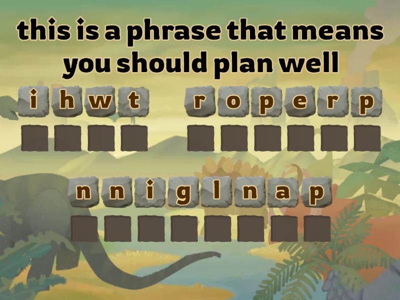 Word review - Anagrama