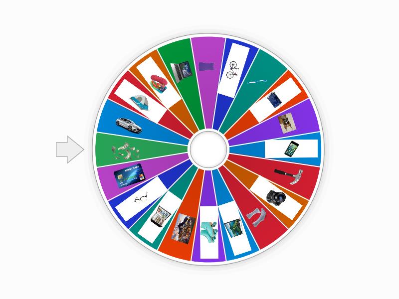 IC - 3 - Unit 3 - May I borrow...? - Spin the wheel