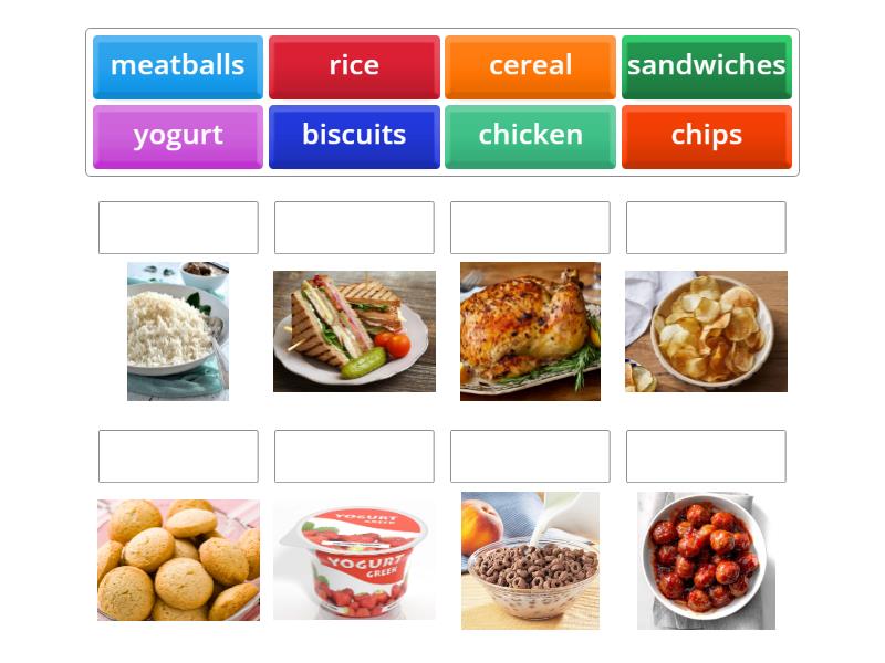 Beehive 2 Unit 2 Mealtime - Match up